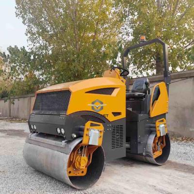 Китай 3 тонны двойной барабанный дорожный ролик ST3000 с двигателем уровня 2 28кВт По продаже рядом со мной продается