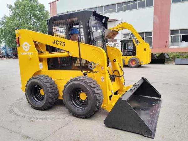 Quality Hydraulic Skid Steer Loader JC75 1050kg with Optional Engine in Guatemala for sale