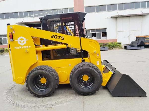 Quality Hydraulic Skid Steer Loader JC75 1050kg with Optional Engine in Guatemala for sale