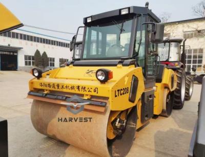 Китай 8-тонный двойной барабанный дорожный ролик LTC208 с двигателем Cummins продается