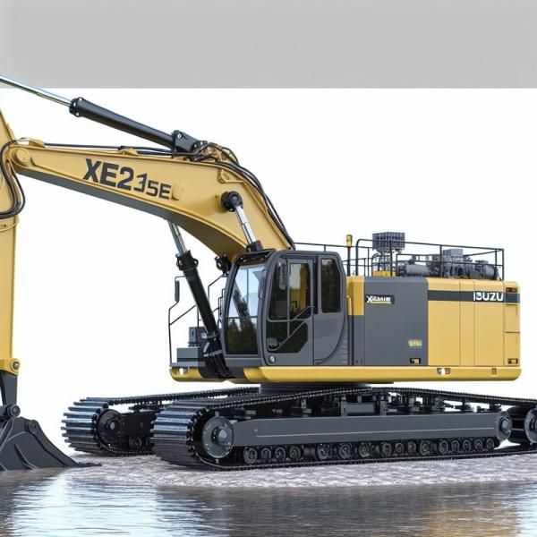 Quality Amphibious Excavator XE215SLL With 17M Long Reach Boom Isuzu Engine for sale