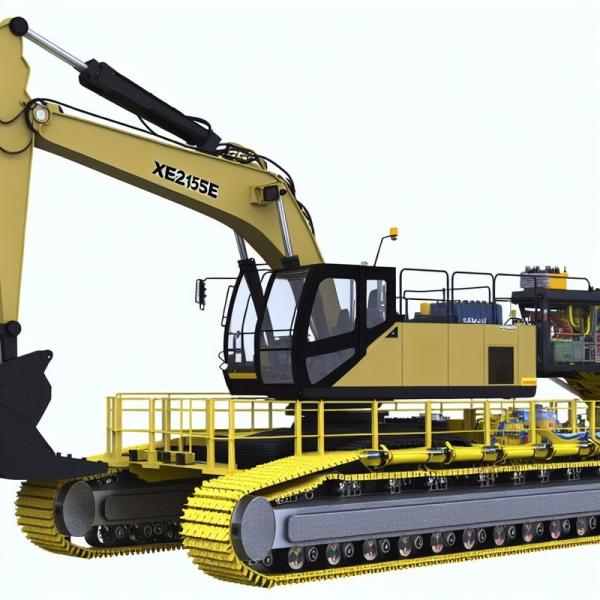 Quality Amphibious Excavator XE215SLL With 17M Long Reach Boom Isuzu Engine for sale