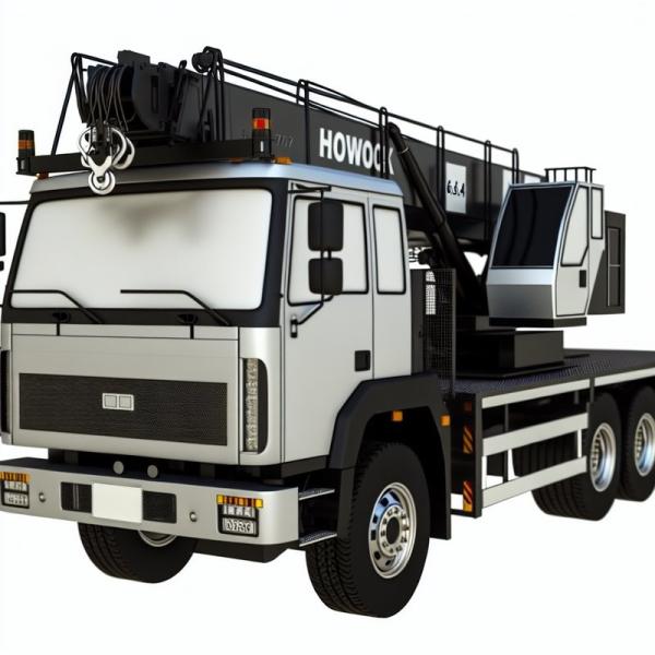 Quality Sinotruk Howo 6x4 371hp 6.3 Ton Knuckle Boom Truck Mounted Crane for sale