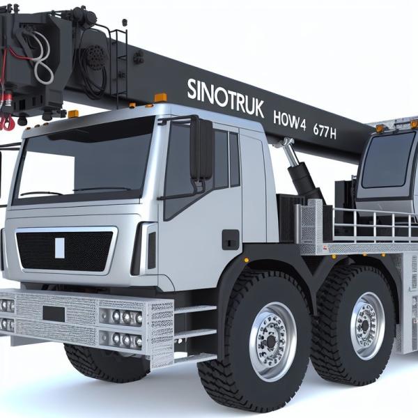 Quality Sinotruk Howo 6x4 371hp 6.3 Ton Knuckle Boom Truck Mounted Crane for sale