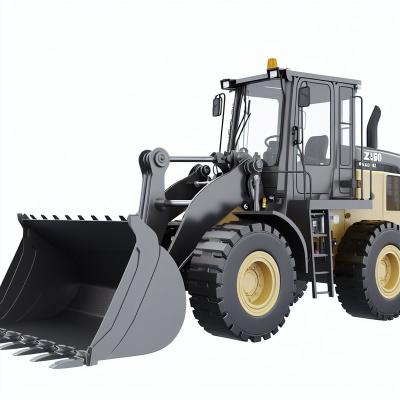 Cina ZL50GN 5.5 tonnellate caricatore a ruote con 3m3 Rock Bucket & Shangchai Engine in vendita