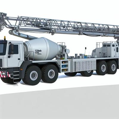 Cina 120 m3/h 1540 mm di altezza Camionetto di calcestruzzo HB37V 5 Sezione 228KW in vendita