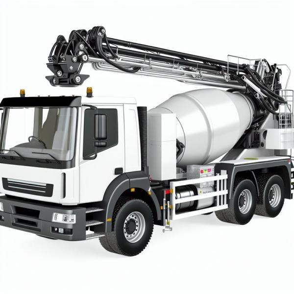 Quality 120m3/H 1540mm Height Concrete Boom Truck HB37V 5 Section 228KW for sale
