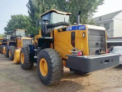 China 5 Ton SEM 655D Wheel Loader with 2.7m3 Bucket Hot Sale in Angola for sale