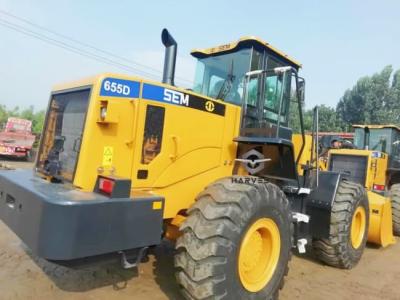 China 5 Ton SEM 655D Wheel Loader with 2.7m3 Bucket Hot Sale in Angola for sale