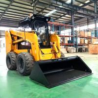 China Jc120 1.2 Ton Skid Steer Loader Compact Construction Equipment Multi-Function Loader for sale