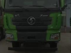6X4 400hp SHACMAN X3000 fuerte camión de basura Euro 3 carga 40Ton