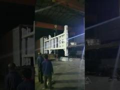 3 Axles 20ft Skeleton Semi Trailer Payload 45 Ton For Container