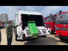 Sinotruk Howo 4x2 10cbm Συμπυκνωτής Φορτηγό σκουπιδιών Απορρίψτε Συμπυκνωτή Φορτηγό