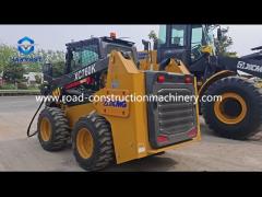 61.3kw XCMG Skid Steer Loader XC760K With Hammer& 0.6m3 Standard Bucket