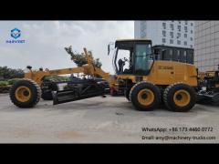 142KW XCMG Motor Grader GR180 With ZF Gearbox And Cummins Engine