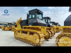 Bulldozer de 320 caballos de fuerza Shantui SD32 10m3 con un solo rastrillo