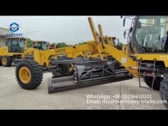 215hp Motor Grader XCMG GR215 With Cummins Engine & Rear Ripper