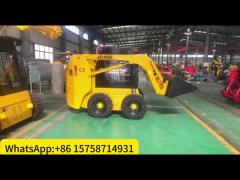 JC45 0.4m3 Skid Steer Loader 36.7kw It with attachments sells well