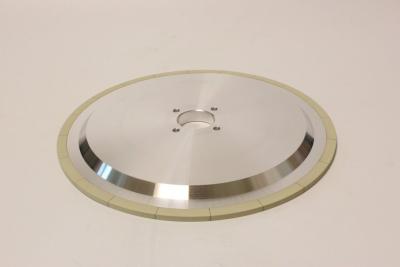 China 3A1 Ceramic bonded diamond disc type superhard material grinding wheel for sale