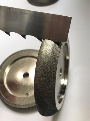 China Electroplated CBN grinding wheels for band saw blades for sale