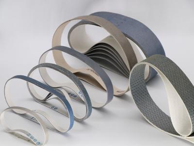 China Resin Diamond Sanding Abrasive Belts for Thermal Spraying Coatings for sale