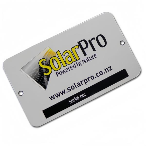 Quality 3D Logo Custom Aluminum Nameplate Casting Engraving Name Plate for sale