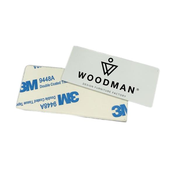 Quality Aluminum Customized Name Plate Brand Logo Name Plate With Adhesive Backing for sale