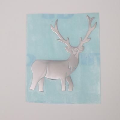 China Metal Nickel Aluminum Foil 3M Self-adhesive Transfer Sticker for sale
