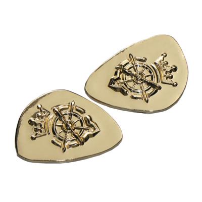 China Wear Resistant Metal Logo Label Customized Zinc Alloy 3D Logo Label for sale