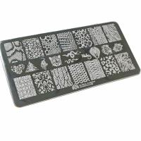 China Rectangular Custom Metal Stencil Thin Stainless Steel Stamping Plates for sale