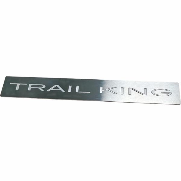 Quality Custom Stainless Steel Etched Nameplate With Natural Material Finish for sale