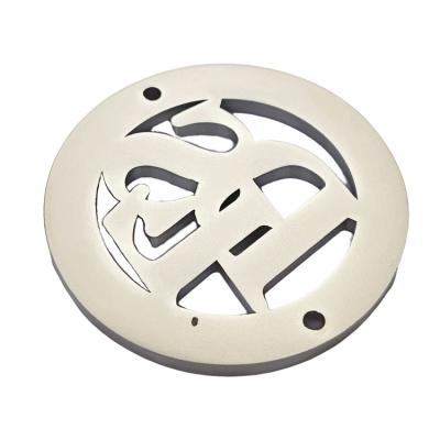 China Customized Material Stainless Steel Brass Iron Zinc Alloy Metal Brand Logo Name Label for Handbag for sale