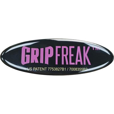 China Custom Oval Aluminum-Based Epoxy Dome Nameplate With Adhesive Backing for sale