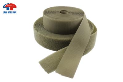 중국 나일론은 결박 두 배 편들어진 걸이와 반복 자동 접착 베이지 색깔을 덧댔습니다 판매용