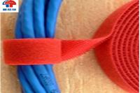 China Heavy Duty Hook and Loop Cable Ties 10mm to 150mm Width Reusable Nylon Polyester White Bulk for sale