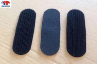 China Black Soft Unnapped Nylon Hook and Loop Touch Tape 30mm Width 25m Roll for sale
