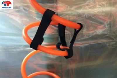 中国 ケーブルの電線のためのホックのループ・ケーブルのタイ/革紐を締めている黒い自己 販売のため