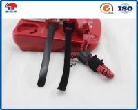 China Reusable Hook Loop Cable Ties 12.5mm Width 150mm Length T Shape Nylon Cable Organizer for sale