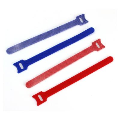 China Back-to-Back Hook-and-Loop Cable Ties (Hook-and-Loop in One Piece), Colorful Nylon Hook-and-Loop Self-Adhesive Cable Organizers for sale
