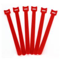 China Back-to-Back Hook-and-Loop Cable Ties 10mm Width Reusable Nylon Self-Adhesive Cable Organizers for sale