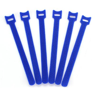 China Back-to-Back Hook-and-Loop Cable Ties (Hook-and-Loop in One Piece), Colorful Nylon Hook-and-Loop Self-Adhesive Cable Organizers for sale