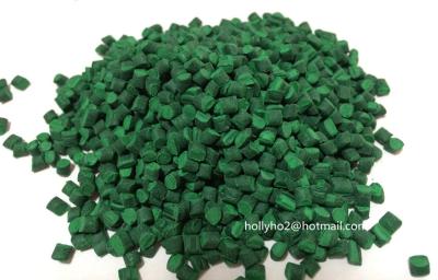 China Green Masterbatch with Polyethylyne As Carrier For Film Blowing or Injection for sale