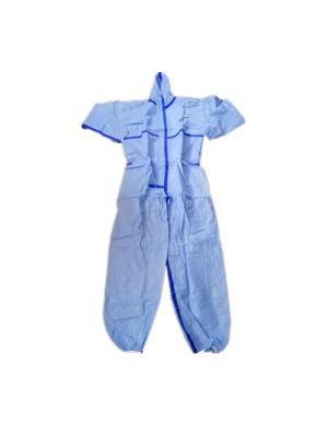 China Protective Disposable Coverall Blue with Different Sizes for sale