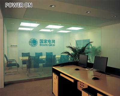 China 1.2m width 60v low voltage clear to frosted pdlc film switchable smart for sale