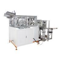 China Round Rectangle Disposable Paper Plate Making Machine With 2 Workstations for sale