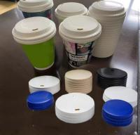 China High Stability 3phase Paper Cup Cover Making Machine Power Saving for sale