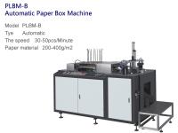China Sturdy Regular Size Food Packaging Box Making Machine Special Forming for sale