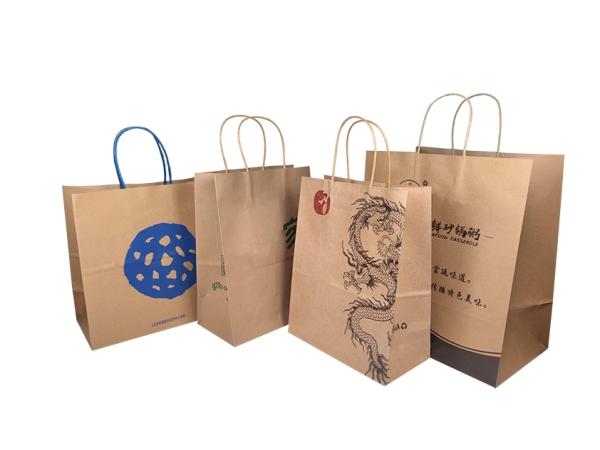 Quality Printed Paper Bags for Retail, Gifts & Takeaway Packaging for sale