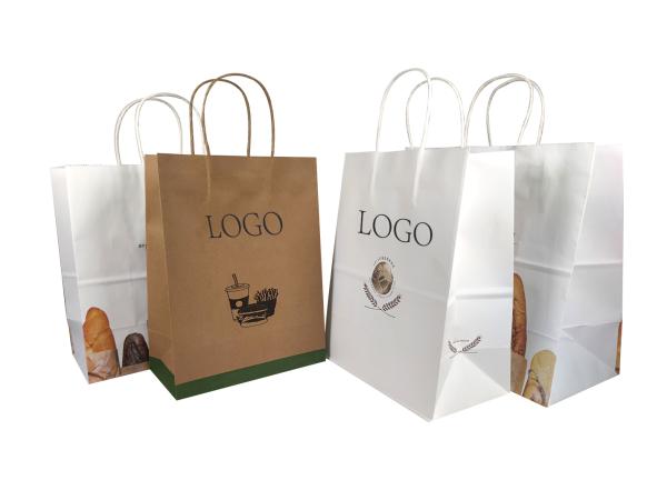 Quality Printed Paper Bags for Retail, Gifts & Takeaway Packaging for sale