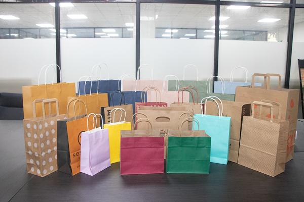 Quality Printed Paper Bags for Retail, Gifts & Takeaway Packaging for sale